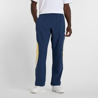 New Balance Herren In Game Woven Track Pant in Blau, Polywoven, Größe XL