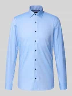 Olymp No. 6 Super Slim Fit Business-Hemd mit Kentkragen