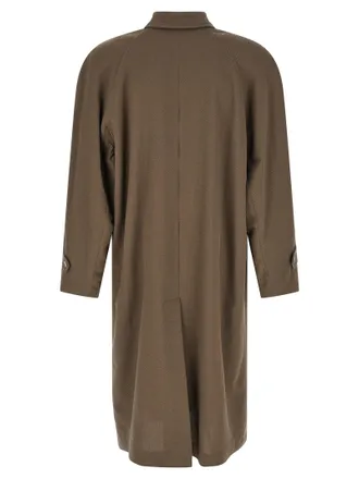 Magliano Mens Beige Virgin Wool Coat Clothing