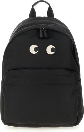 Anya Hindmarch Womens Backpack Eyes Black Backpacks