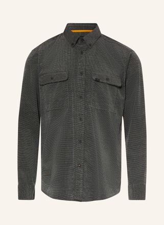 Camel Active Camel Active Samt-Overshirt schwarz