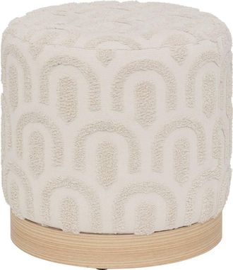 Atmosphera Atmosphera - Sitzhocker copas weiß d38x38cm