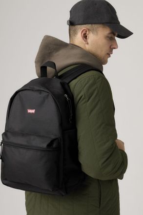 Levi's Herren Basic Rucksack - Herren - Schwarz / Schwarz