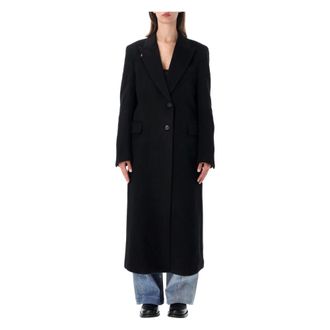 Our Legacy Femme, Manteaux, Noir, Taille: 36 FR Manteau Manta