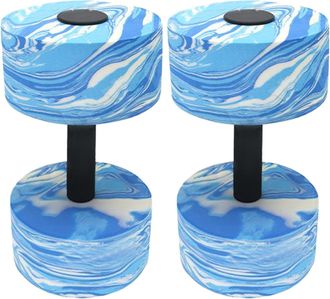 Generico Wasser-Hanteln f&uuml;r Schwimmbad, &Uuml;bungen mit Wasserhanteln f&uuml;r Fitness, tragbares Fitnessger&auml;t f&uuml;r Pool, Reisen und Zuhause