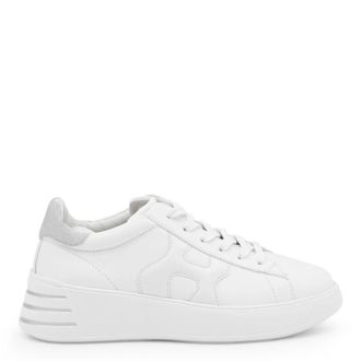 Hogan Low-Top Sneaker - White Leather Rebel Sneakers - Gr. 36,5 (EU) - in Wei&szlig; - f&uuml;r Damen