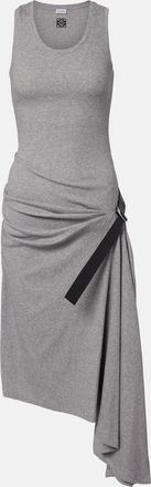 Loewe Midikleid aus Rippstrick
