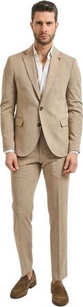 Mulish Homme, Costumes, Beige, Taille: 2XL Costume crois&eacute;