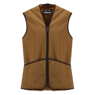Barbour Warm Pile Waistcoat Zip - - Jackets - Herren - Braun - XL