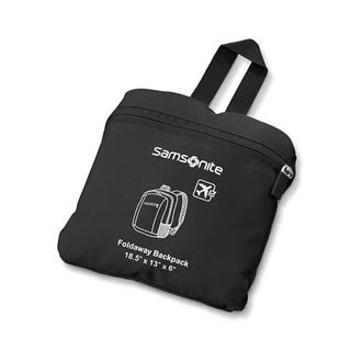 Samsonite Sac &agrave; dos pliable, noir, noir, Sac &agrave; dos pliable
