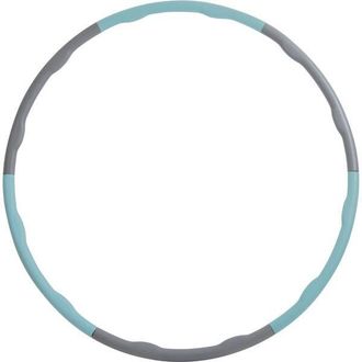 Schildkrot Fitness Gymnastikkleinger&auml;t FITNESS-HOOP mit Massagewellen, grey-skyblue, &Oslash; 100cm