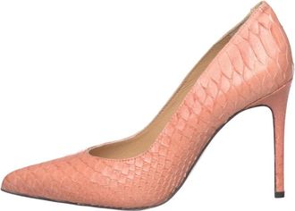 Cesare Gaspari Femme, Chaussures, Rose, Taille: 39 EU Escarpins Stiletto en Cuir de Serpent