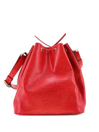 Louis Vuitton Petit Noe Handbag Epi Leather bucket bag - Rot
