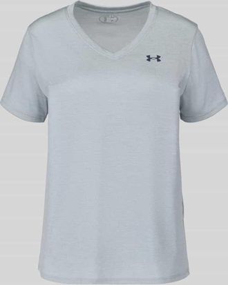 Under Armour Regular Fit Sport-T-Shirt mit LOGO-Print Modell Tech SSV- Twist