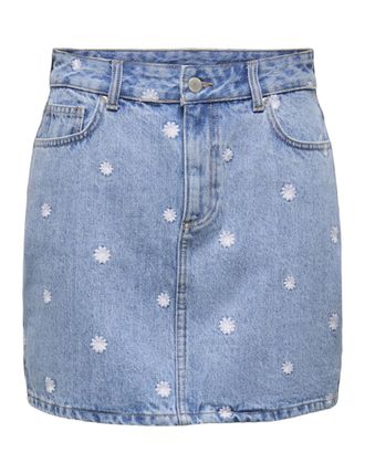 Only Onlstella Daisy Short Skirt DNM Azg