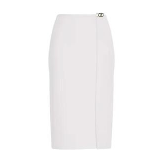 Marciano Femme, Jupes, Blanc, Taille: 40 FR Masha Midi Skirt