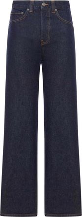 Khaite Schlagjeans - Schwarz