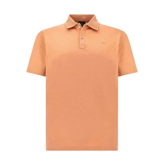 Paul & Shark Homme, Tops, Orange, Taille: L Polo en coton Aqua Touch