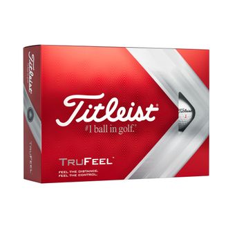 Titleist TruFeel Golfb&auml;lle, Wei&szlig;, Einheitsgr&ouml;&szlig;e