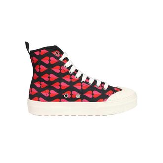 Max Mara Stoff High-Top Sneakers - - Shoes - Damen - Mehrfarbig - 36 EU