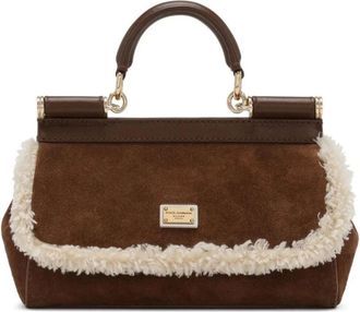 Dolce & Gabbana Femme, Sacs, Brun, Taille: ONE Size Sacs &agrave; main