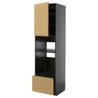 IKEA METOD / KNIVSHULT Hochschrank f&uuml;r Einbauger&auml;te