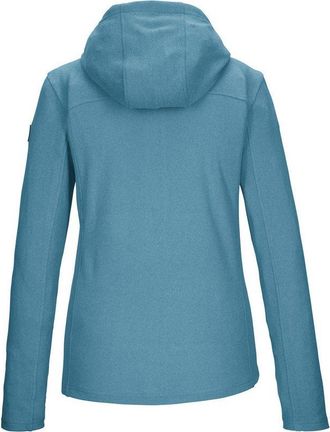 Killtec Fleecejacke KOS 49 WMN FLC JCKT Fleecejacke mit Kapuze, Kinnschutz und Eingrifftaschen