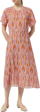 Comma Maxi-Kleid aus Chiffon