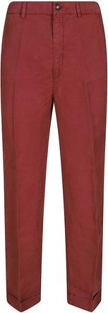 Mason's Femme, Pantalons, Rouge, Taille: 36 FR Linda Summer Pantalons