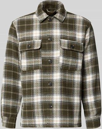 Jack & Jones Regular Fit Hemdjacke mit Brusttaschen Modell REGENT