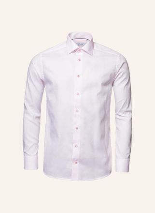 Eton Twill-Hemd Slim Fit pink