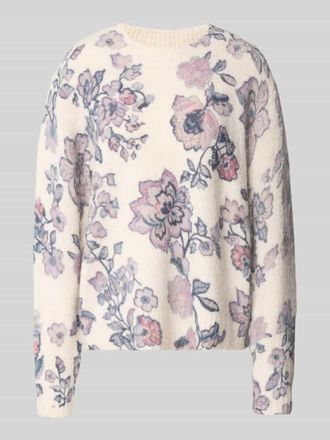 Christian Berg Relaxed Fit Strickpullover mit Leinen-Anteil
