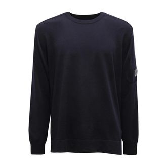 C.P. Company Maglione Wool Sweater E - - Knitwear - Herren - Blau - XL