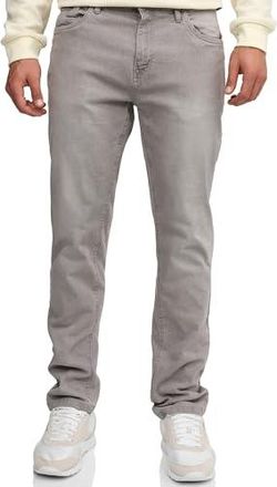 Indicode Hommes Texas Jeans Pants | Jean en Coton m&eacute;lang&eacute; Stretch Lt Grey 33/32