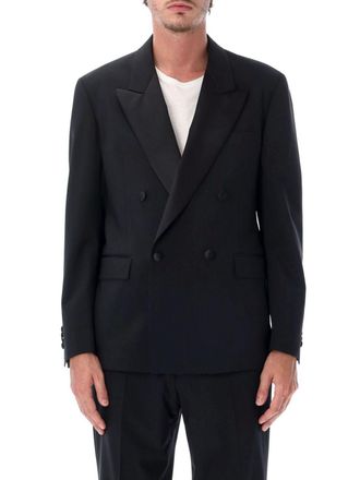 Lardini Costume crois&eacute; en laine vierge pour les occasions formelles