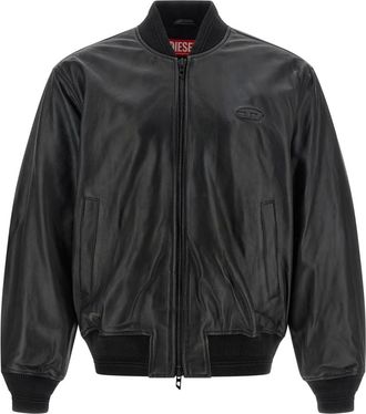 Diesel Homme, Vestes, Noir, Taille: XL Blouson Bomber L-Type