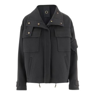 Giorgio Armani Damen, Jacken, Grau, XSGr&ouml;&szlig;e