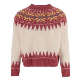 Howlin Love on a Knitted Train Knit - Velvet Kiss - - Knitwear - Herren - Mehrfarbig - S