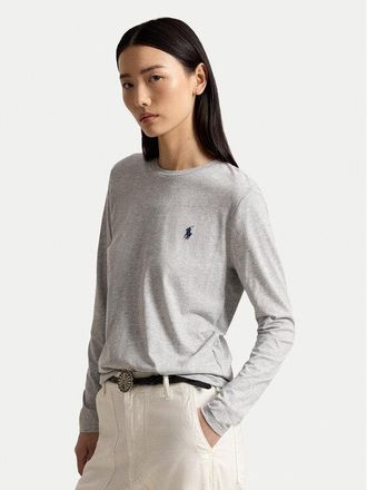 Polo Ralph Lauren Bluse 211B14604003 Grau Regular Fit