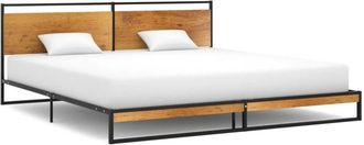 vidaXL Bett Metall 200x200 cm Vidaxl