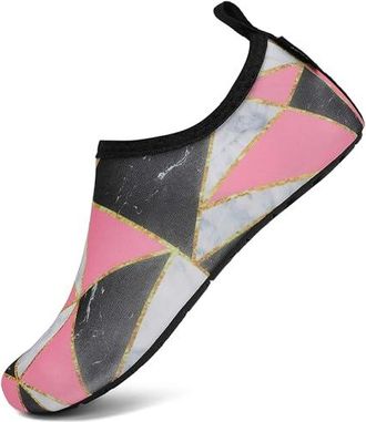 Saguaro Chaussures de Plage pour Homme Femme Séchage Rapide Aquatiques Chaussettes Léger À laise Chaussons de Piscine Antidérapant Chaussures de Bain Water Mu