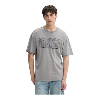 Diesel T-Rawboxt T-Shirt - - Tops - Herren - Grau - M