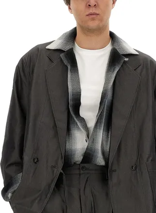 A&iuml;e Oversize Cotton Jacket - Gray