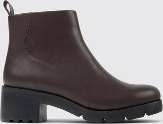 Camper Wanda Biker-Stiefel aus Glattleder mit seitlichem Rei&szlig;verschluss