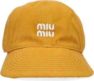 Miu Miu Logo Baseball Cap