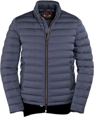 Moorer Homme, Vestes, Bleu, Taille: XL Alec-S3C Bomber Jacket