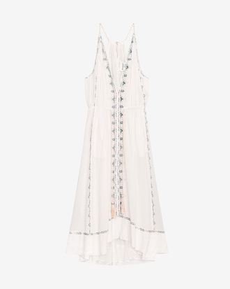 Isabel Marant Robe Siana - Femme - Blanc - Taille36 - Marant &Eacute;toile
