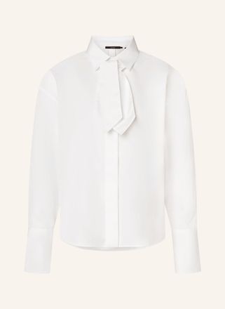 Windsor Windsor. Hemdbluse Mit Abnehmbarer Schluppe weiss