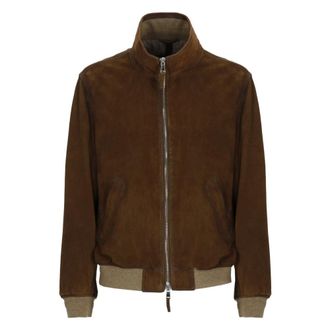 The Jack Leathers Homme, Vestes, Brun, Taille: L Bomber Vestes