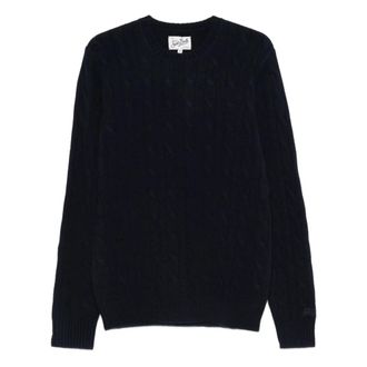 MC2 Saint Barth Rundhalspullover - - Knitwear - Herren - Blau - M